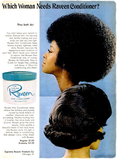 Raveen ~ Hair Care Adverts [1960-1974] | Retro Musings