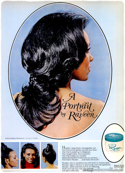 Raveen ~ Hair Care Adverts [1960-1974] | Retro Musings
