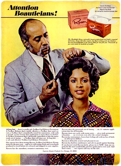 Raveen ~ Hair Care Adverts [1960-1974] | Retro Musings