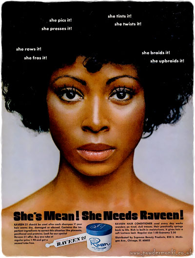 Raveen ~ Hair Care Adverts [1960-1974] | Retro Musings