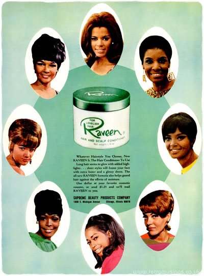 Raveen ~ Hair Care Adverts [1960-1974] | Retro Musings
