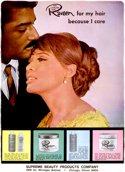 Raveen ~ Hair Care Adverts [1960-1974] | Retro Musings