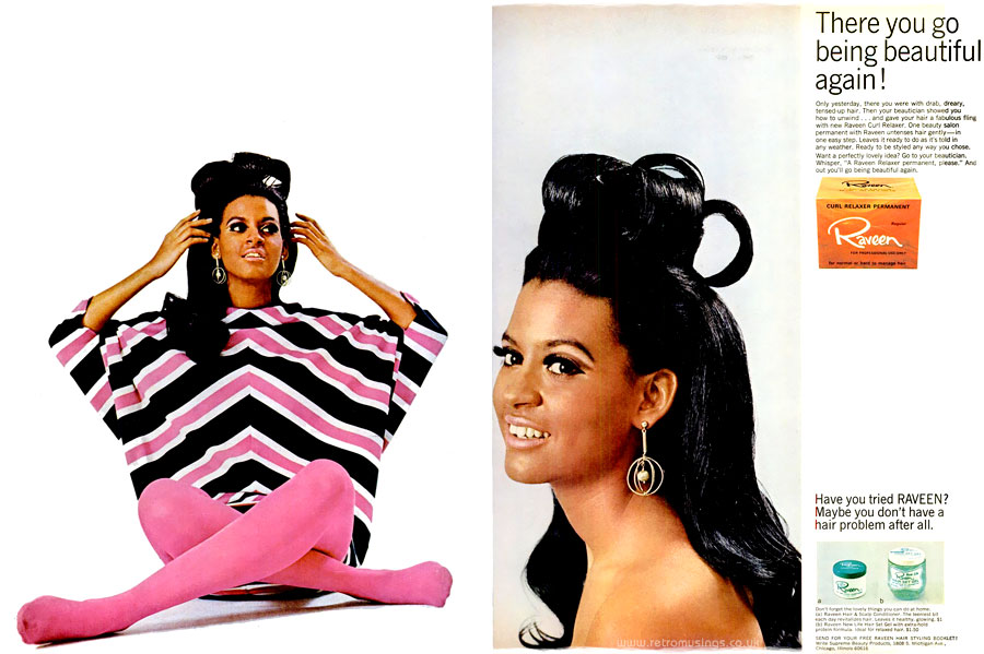 Raveen ~ Hair Care Adverts [1960-1974] | Retro Musings